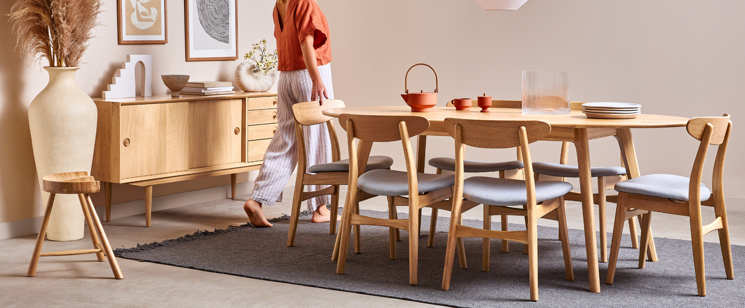 Solid Timber Dining Table | Magnus Oval | Icon By Design &VerticalLine ...