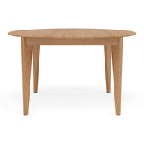 Jackson Round Extension Dining Table - Solid Oak - 130cm-170cm – IconByDesign