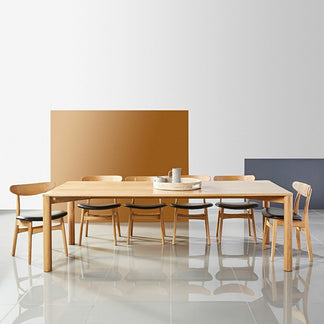 Buy Otto Rectangular Dining Table in Oak | IconByDesign