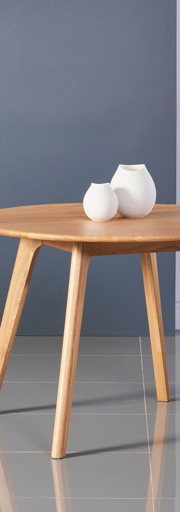 Buy Magnus Round Dining Table in Solid Oak | IconByDesign