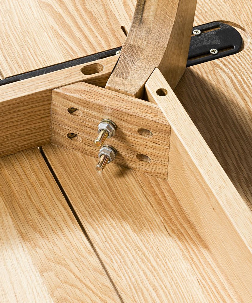 Buy Magnus Round Dining Table in Solid Oak | IconByDesign