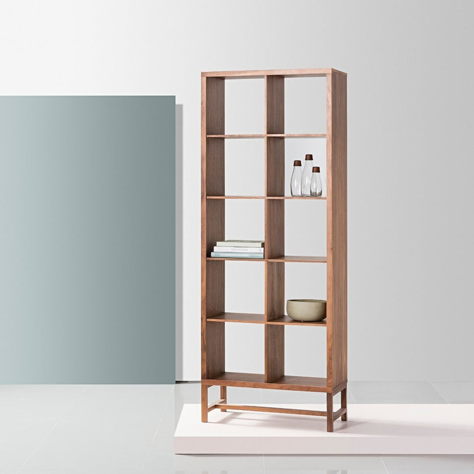 Shop Display Shelves: Premium Oak & Walnut | IconByDesign